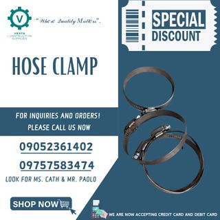 Hose clamp For Sale | Buy 100+ Hose clamp online | Carousell Philippines