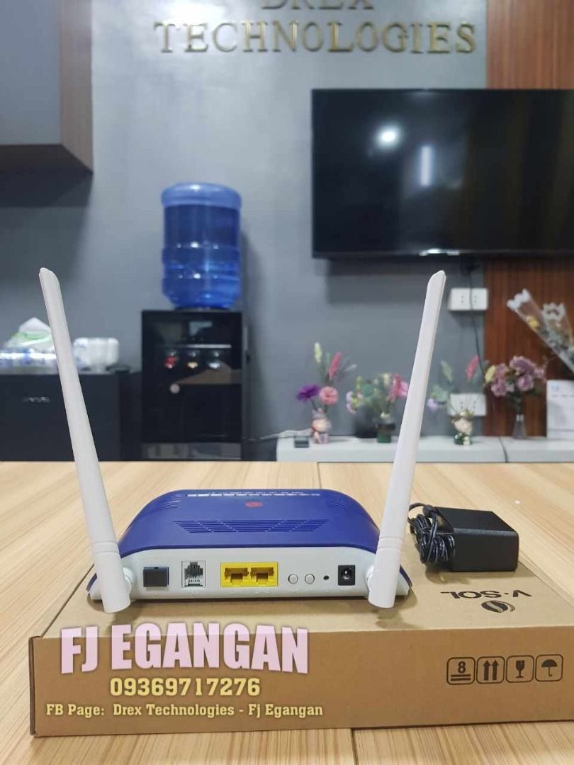 Huawei 5v5 Gpon & Vsol Onu Xpon Router, Computers & Tech, Parts ...
