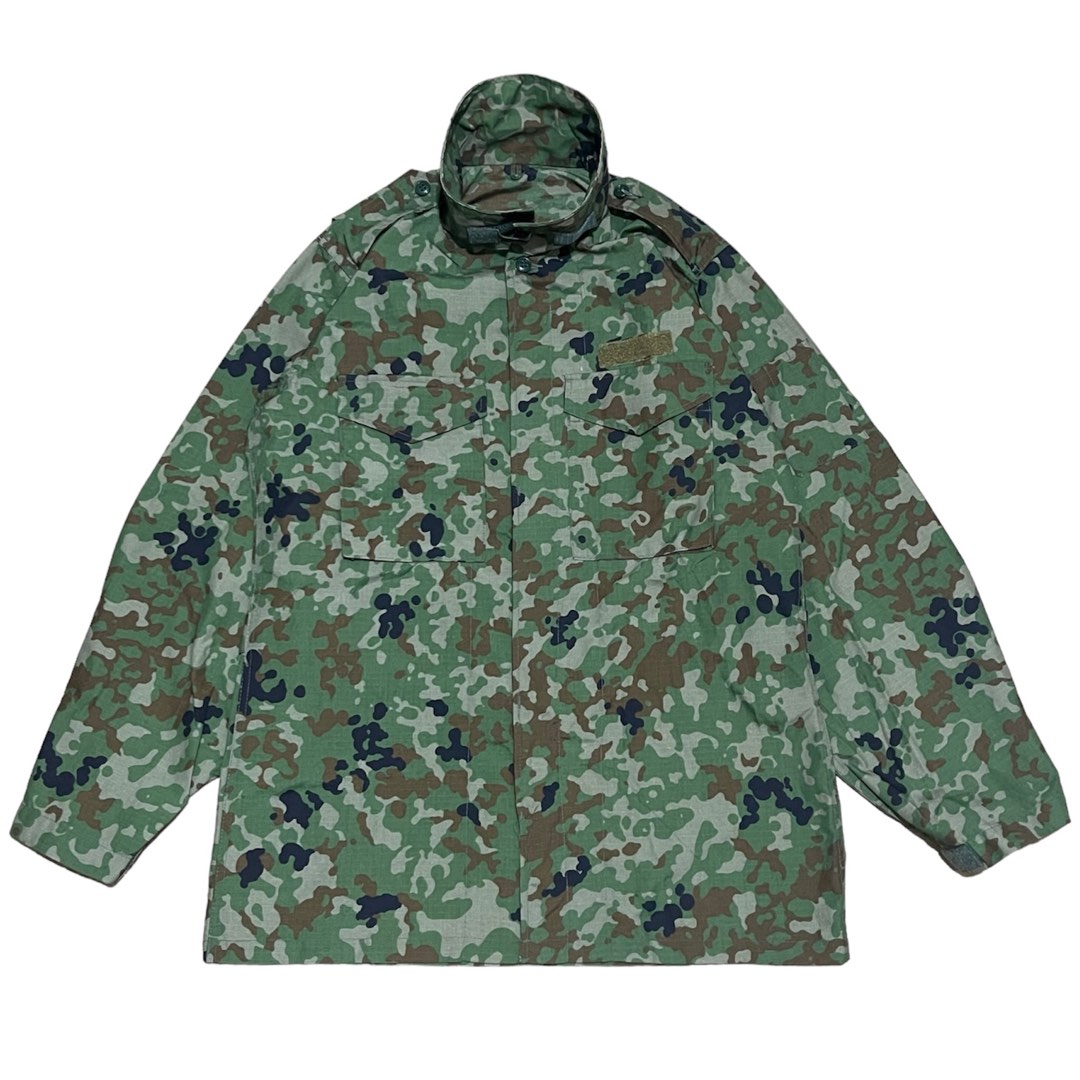 Japanese Military Field Camou Long-sleeves (Large), Men's Fashion ...