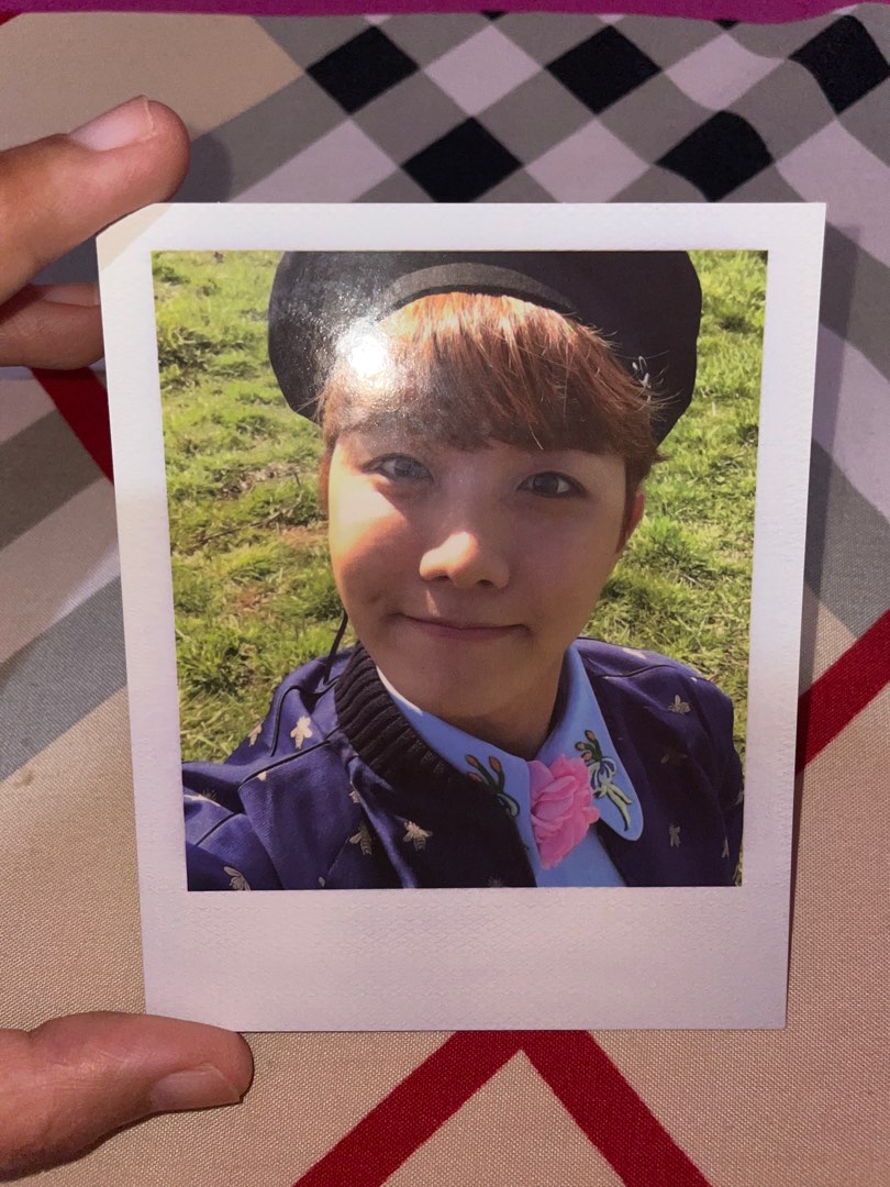 J-Hope BTS Polaroid Photocard HYYH Young Forever Album Night Version ...
