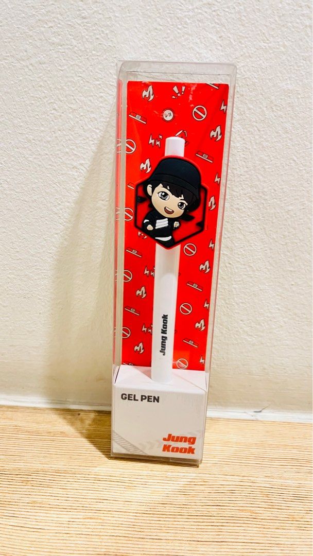 Jung Kook Gel Pen, Hobbies & Toys, Collectibles & Memorabilia, K-Wave ...