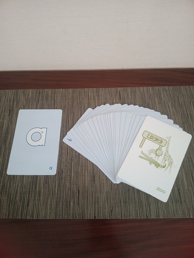 Kartu abjad Kumon Flash Cards abc's Write and Wipe 2+ BK-EK-527, Buku ...
