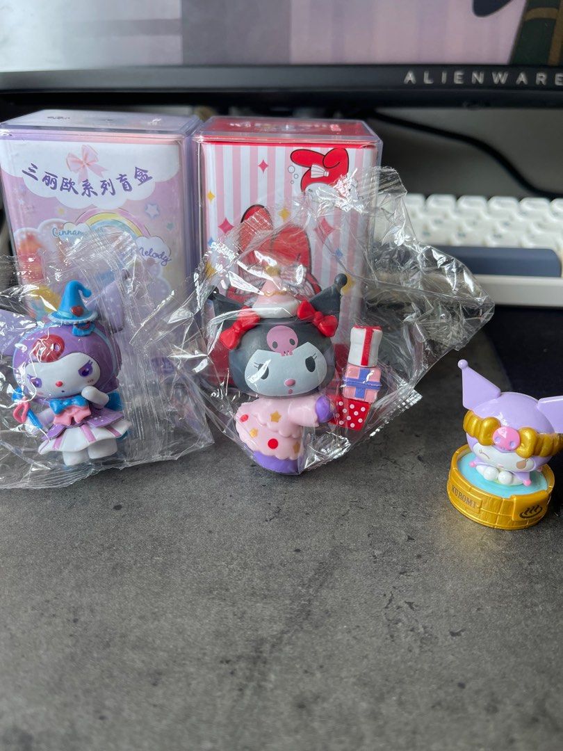 kuromi mini figurines, Hobbies & Toys, Toys & Games on Carousell