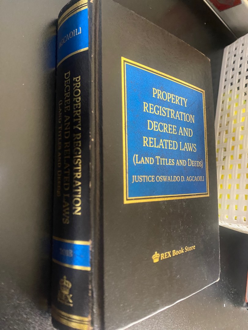 Land Titles and Deeds (Agcaoili), Hobbies & Toys, Books & Magazines ...