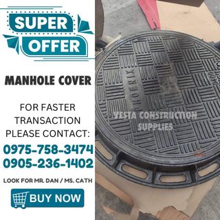 CI MANHOLE COVER, Commercial & Industrial, Construction & Building ...
