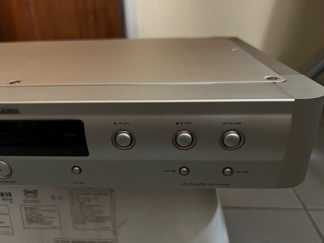 Marantz CD17 MkIII CD Player, Audio, Other Audio Equipment on Carousell