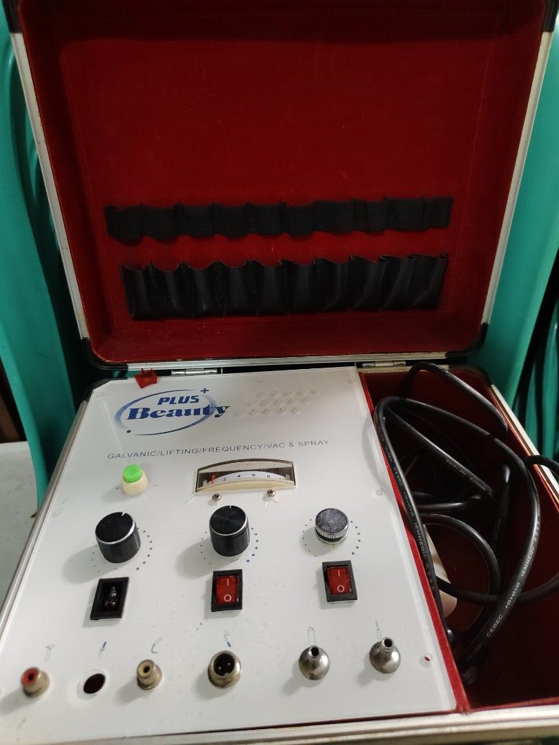 Mesin Facial Galvanic Vacum Spray High frequency, Elektronik, Lainnya ...