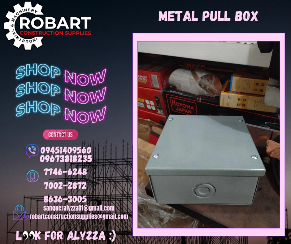 metal pull box, Commercial & Industrial, Construction Tools & Equipment ...