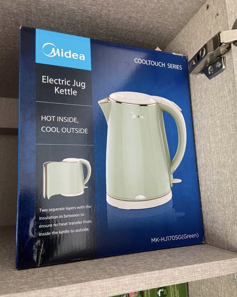 Midea 1.7L Electric Jug Kettle, TV & Home Appliances, Kitchen ...