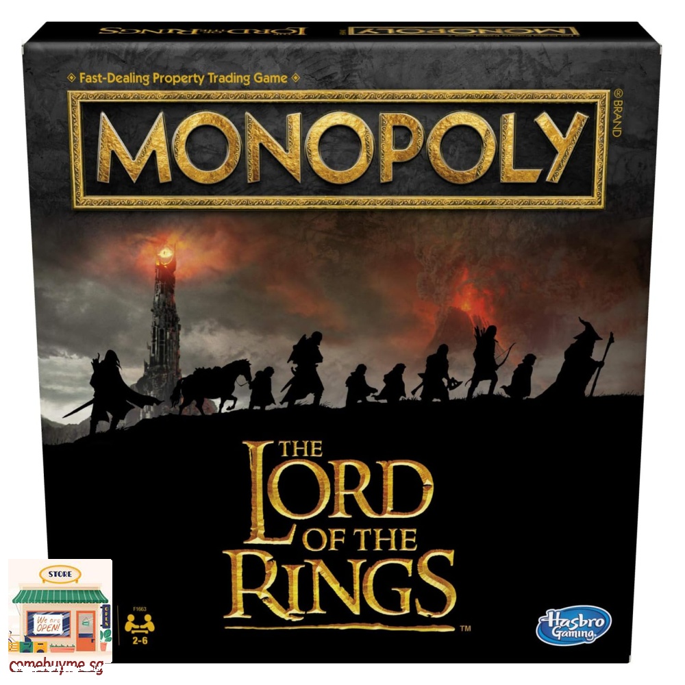 Monopoly Board Game,The Lord of the Rings Edition Board Game Inspired ...
