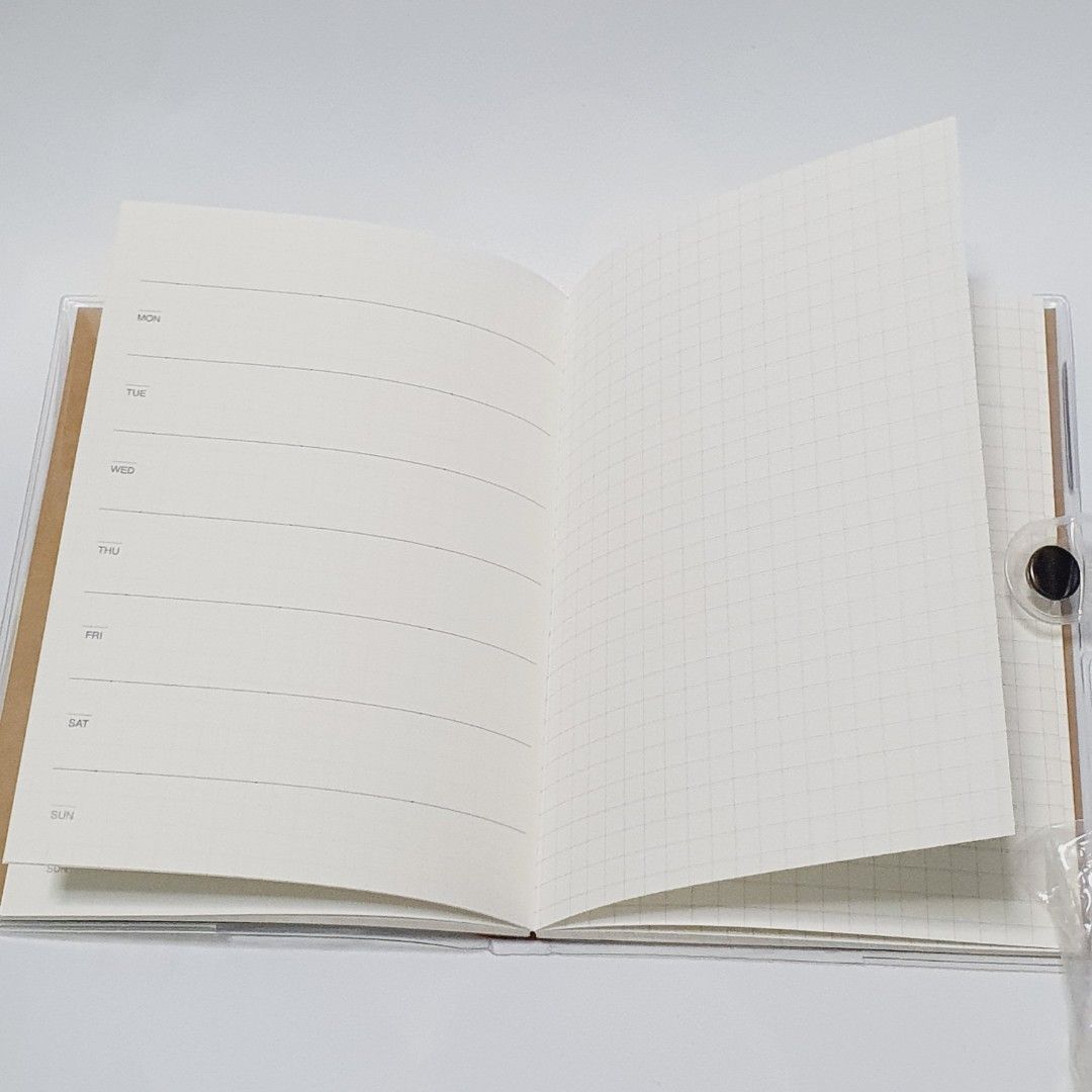 Muji A6 Schedule Note, Hobbies & Toys, Stationary & Craft, Stationery ...