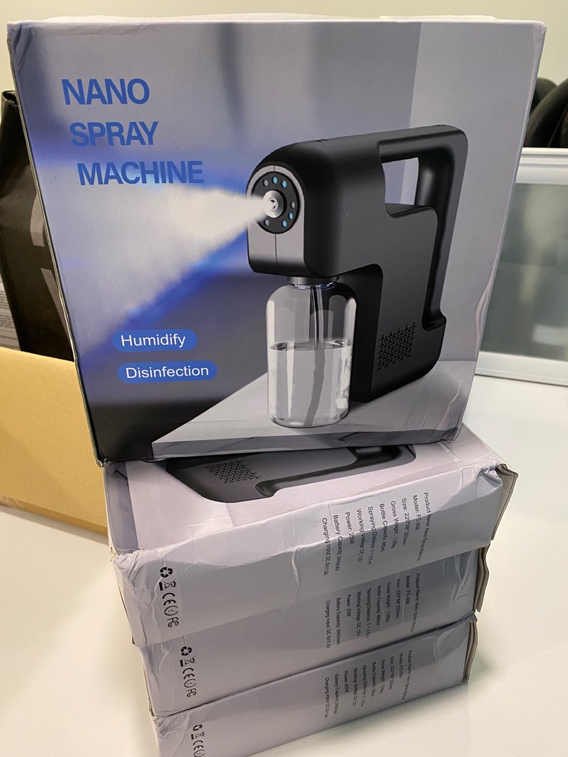Nano spray machine, Beauty & Personal Care, Sanitisers & Disinfectants ...