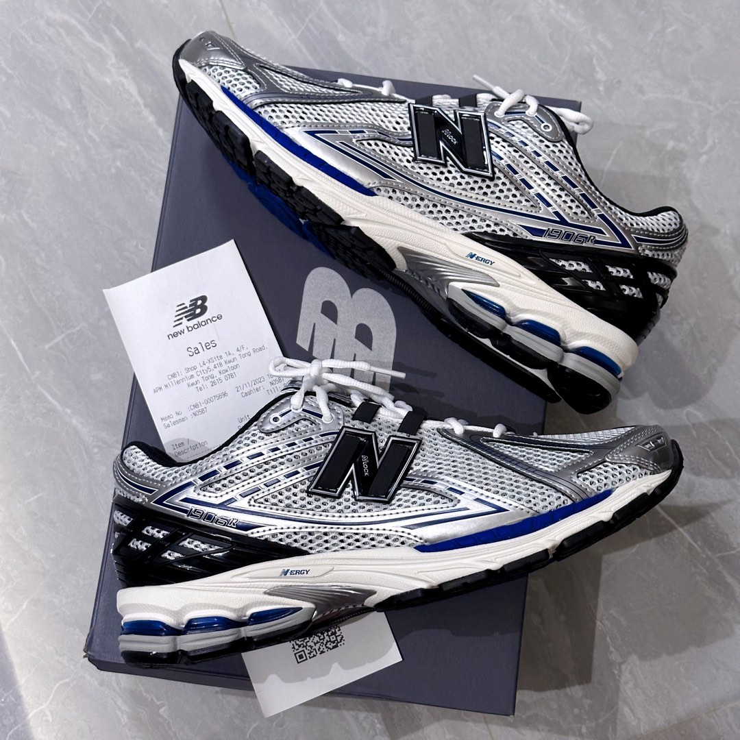 New Balance 1906R Metallic Silver Blue M1906RCD US9.5 990 991 992 993 ...