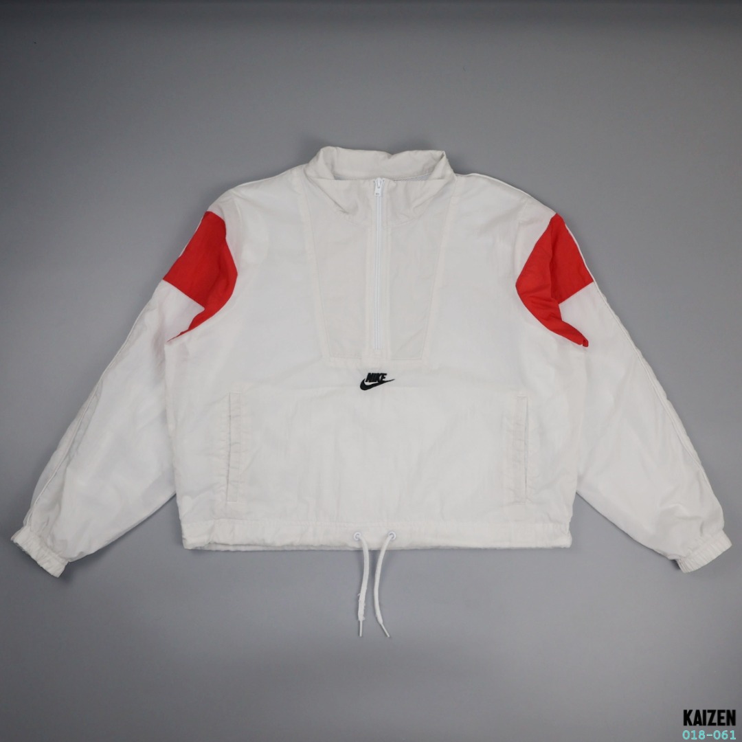 NIKE - HERITAGE HALF-ZIP WIND BREAKER, Women's Fashion, Coats, Jackets ...