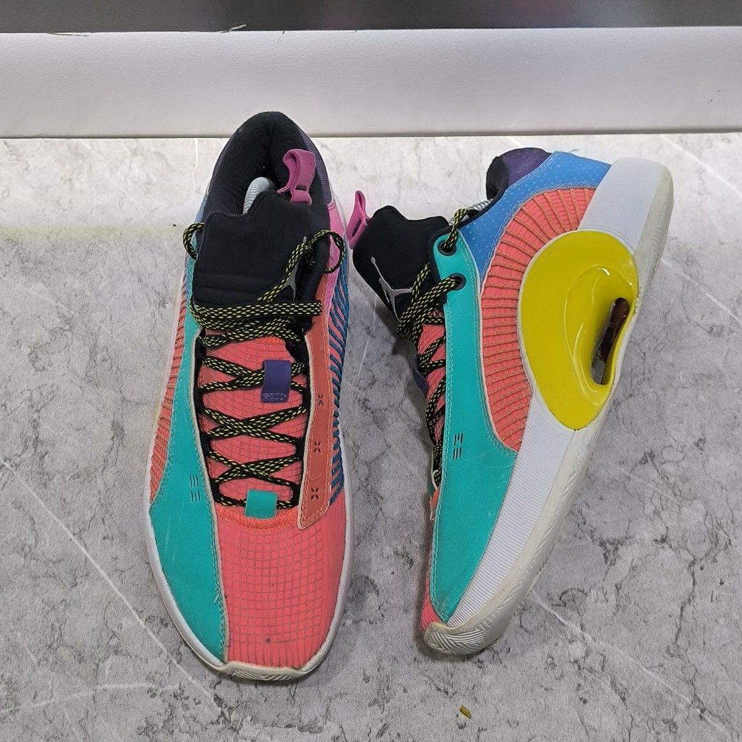 Nike AJ 35 low, Fesyen Pria, Sepatu , Sneakers di Carousell