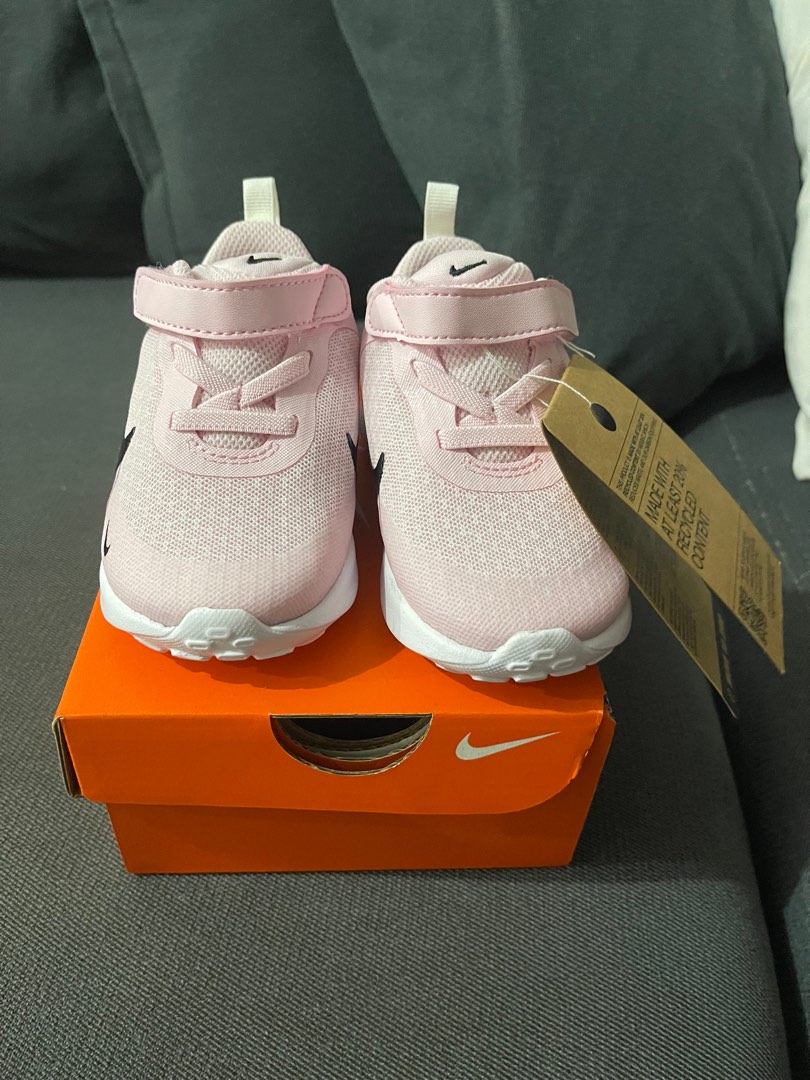 Nike Revolution 7 Pink 7C, Babies & Kids, Babies & Kids Fashion on ...