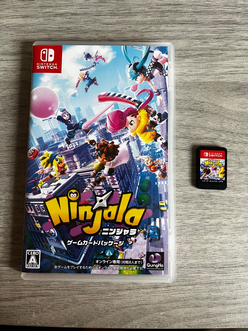 Ninjala nintendo switch game, Video Gaming, Video Games, Nintendo on ...
