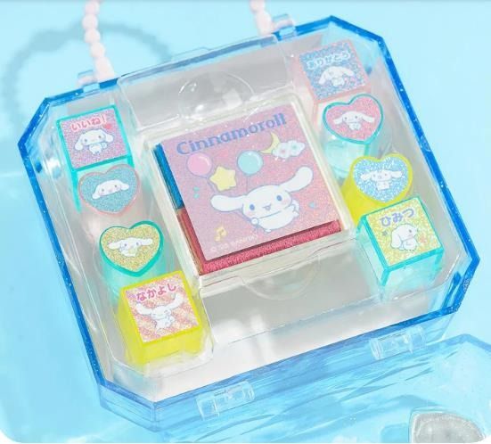 Original Sanrio Cinnamoroll Sparkling Jewel Stamp Set, Hobbies & Toys ...