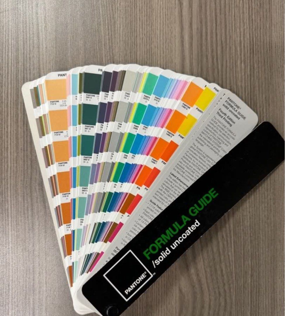 Pantone Formula Guide / Solid Uncoated, 興趣及遊戲, 書本 & 文具, 教科書 - Carousell