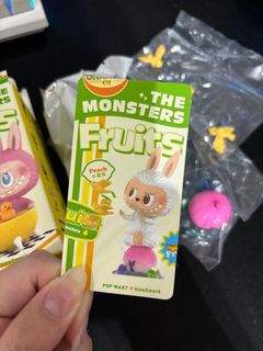 Labubu The Monsters Fruit series Lemon, Hobbies & Toys, Toys & Games on ...