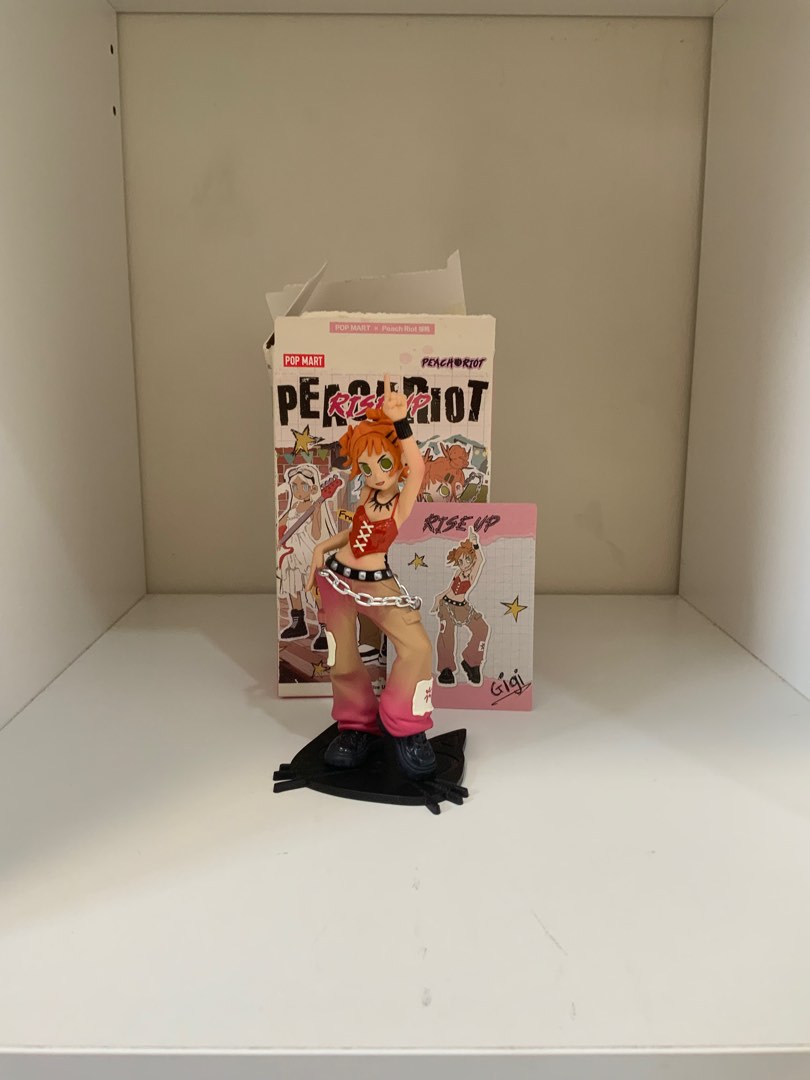 Peach Riot | Gigi Popstar | Popmart, Hobbies & Toys, Toys & Games on ...
