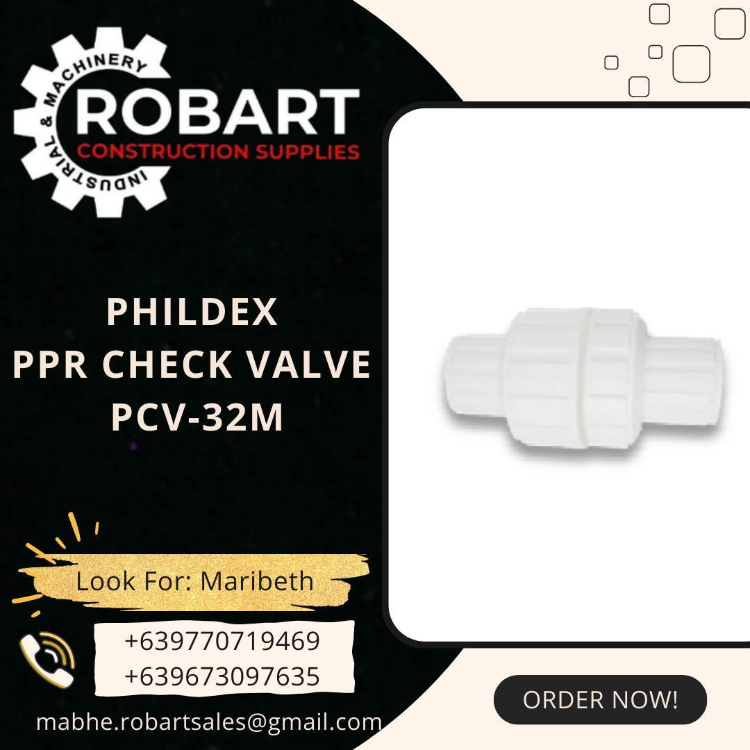 PHILDEX PPR CHECK VALVE Code: PCV-25MM, Commercial & Industrial ...