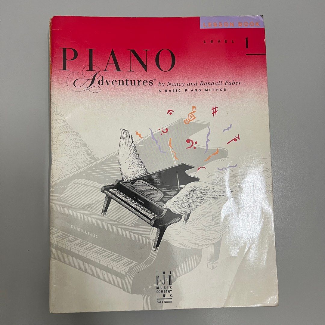 Piano Adventures Level 1 Lesson Book, Hobbies & Toys, Books & Magazines ...