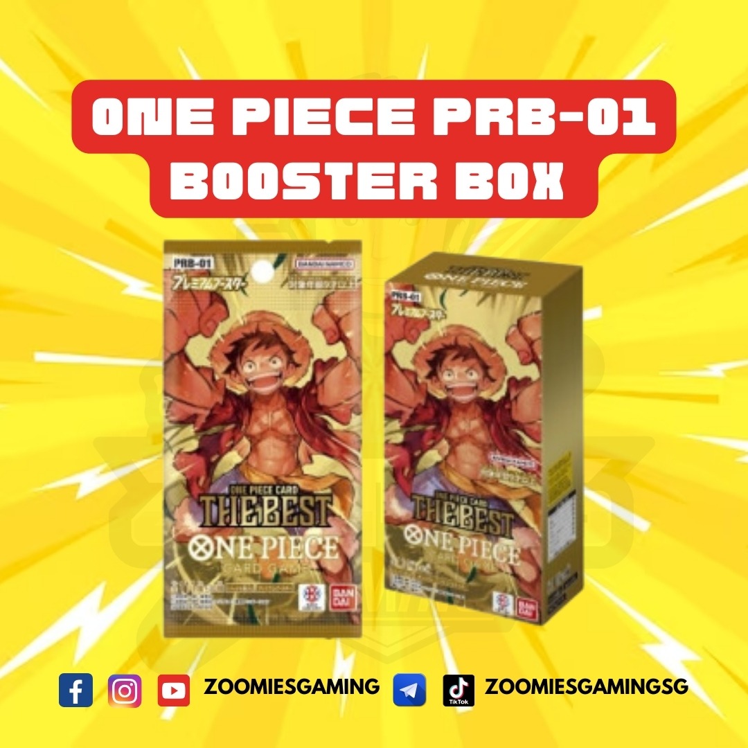 [PO]One Piece TCG PRB-01 Premium Booster Box Case, Hobbies & Toys, Toys ...