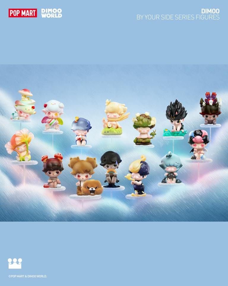 POP MART Dimoo By Your Side Series Figures SEALED FULL SET (12 blind ...