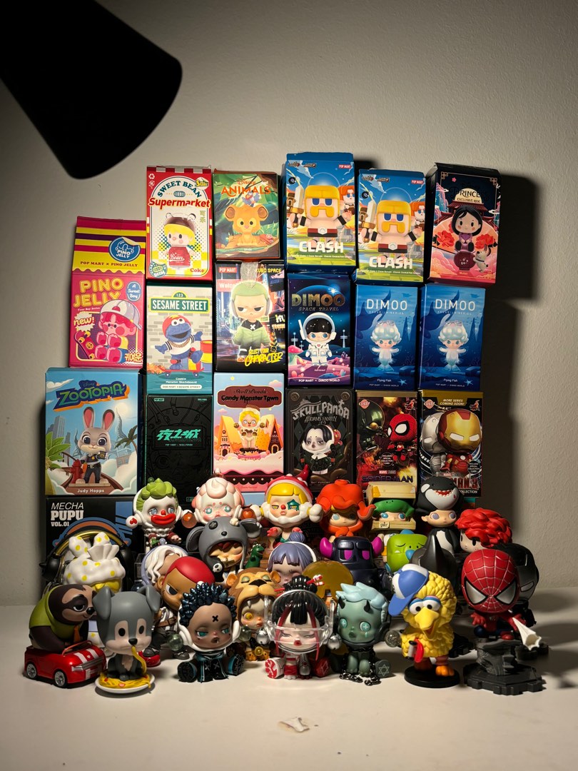 Popmart Blindbox Set Clearance, Hobbies & Toys, Toys & Games on Carousell