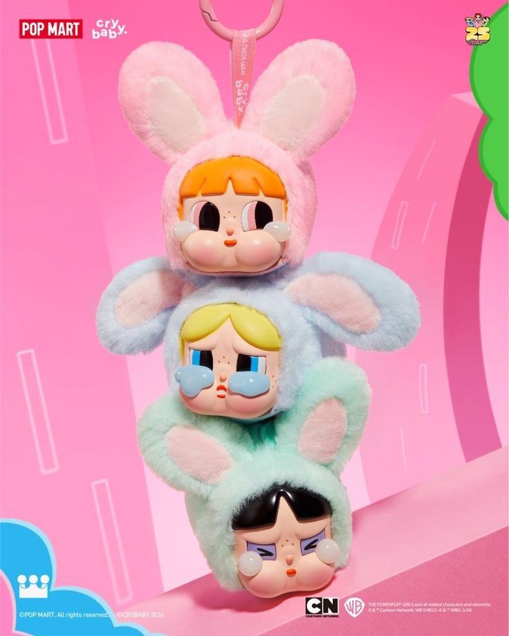 POWERPUFF GIRLS CRY BABY Pre Order, Toys & Collectibles, Mainan di ...