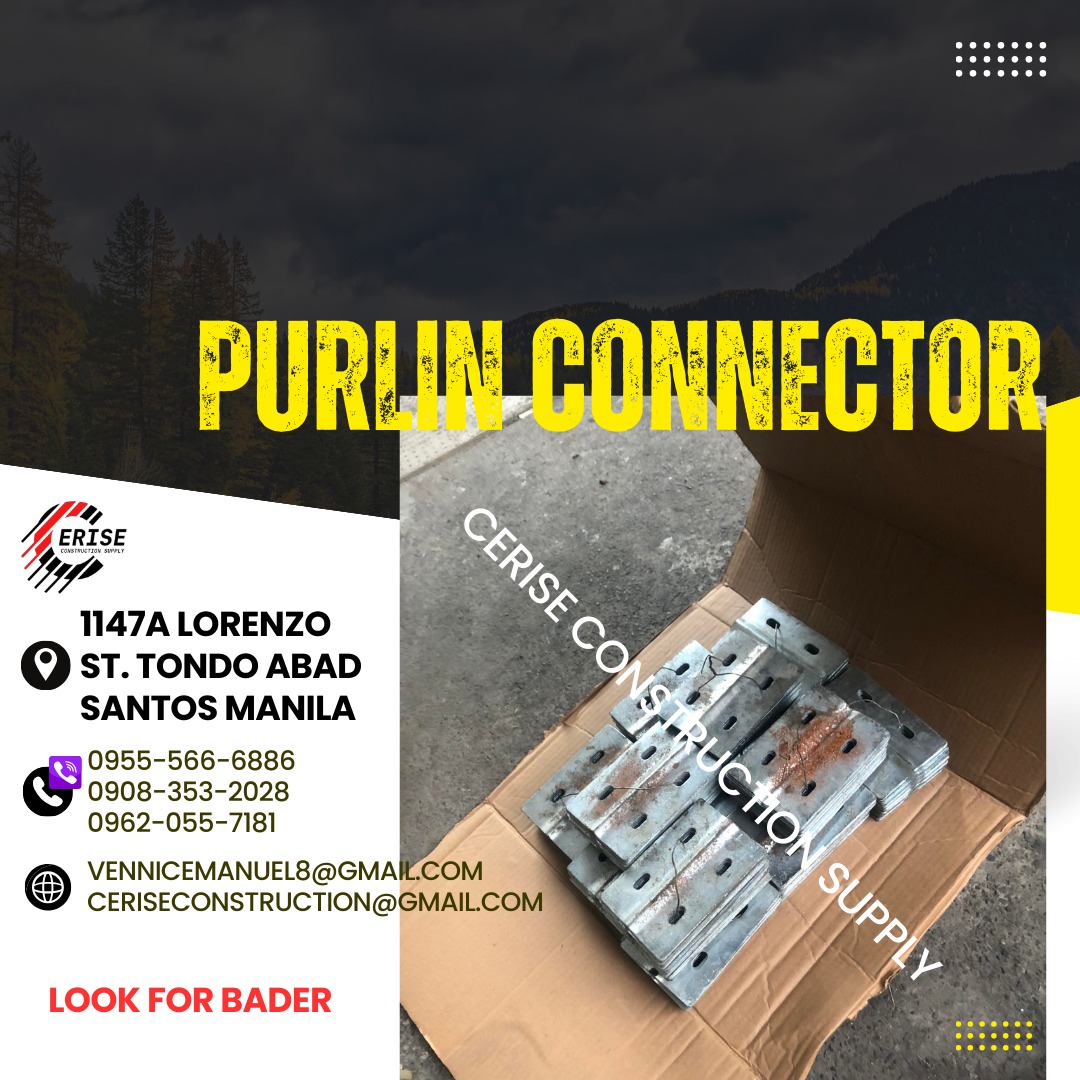 PURLIN CONNECTOR FOR SALE, Commercial & Industrial, Construction ...