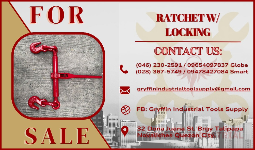 RATCHET W/ LOCKING, Commercial & Industrial, Industrial Equipment on ...
