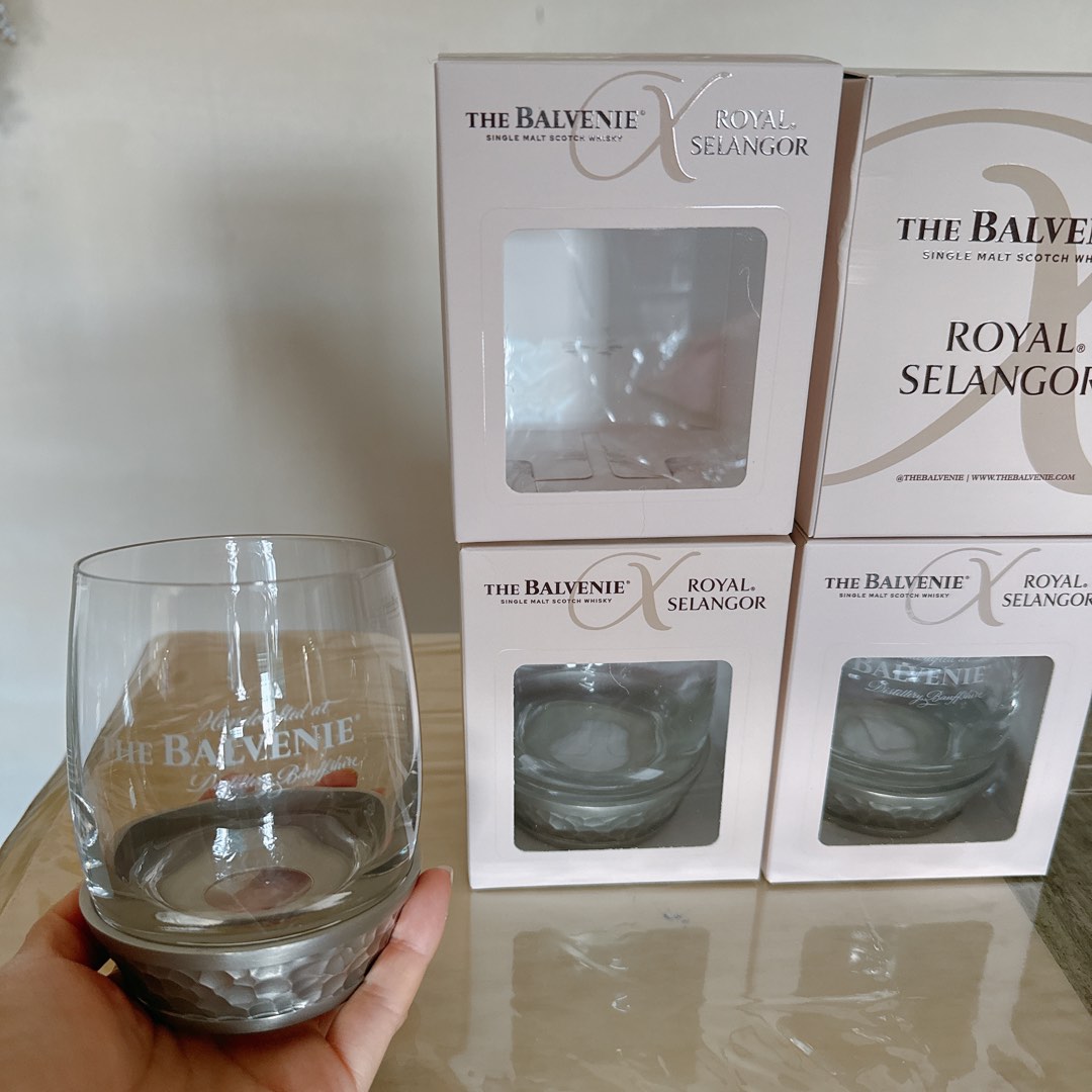 Royal Selangor Balvenie whisky glass, Furniture & Home Living ...