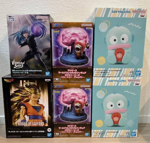 Sanrio Characters SOFVIMATES Hangyodon One Piece World Collectable Log ...