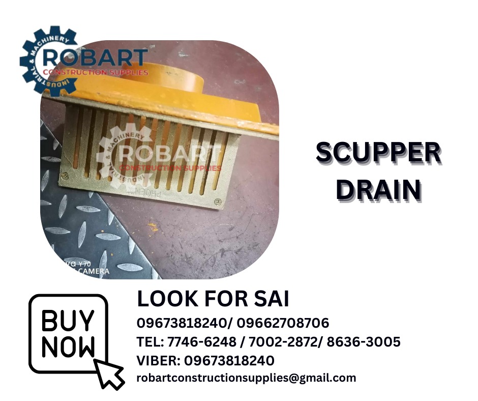 Scupper Drain, Commercial & Industrial, Construction Tools & Equipment ...