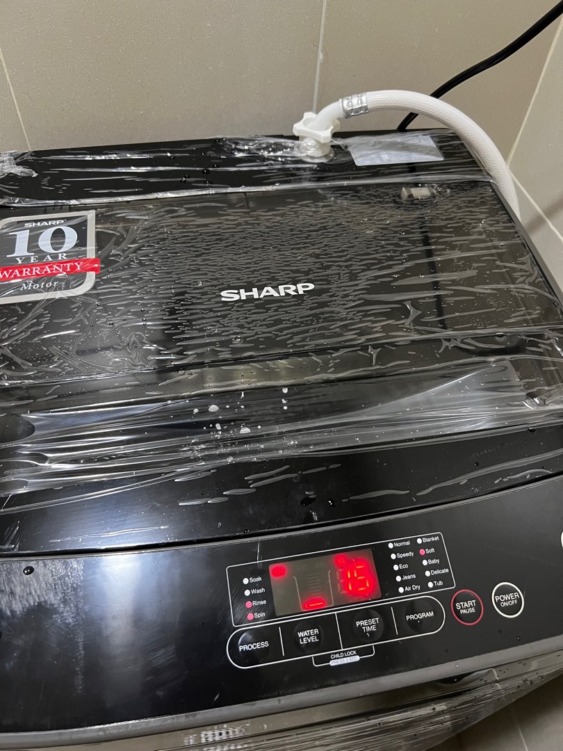Sharp 6kg Fully Automatic Washing Machine, TV & Home Appliances, Other ...
