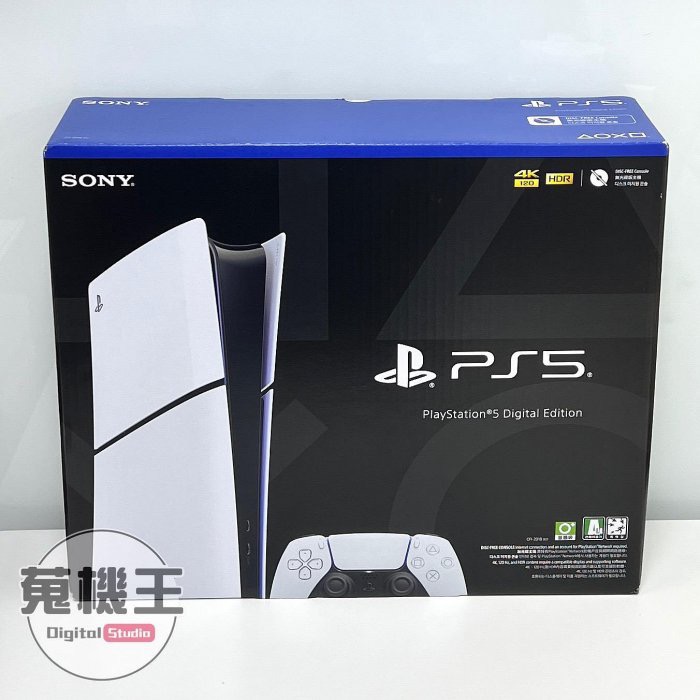【蒐機王】Sony PS5 Slim 1TB CFI-2018B01 數位版 全新品【歡迎舊3C折抵】C8873-6, 電玩遊戲相關, 電玩主機, PlayStation在旋轉拍賣
