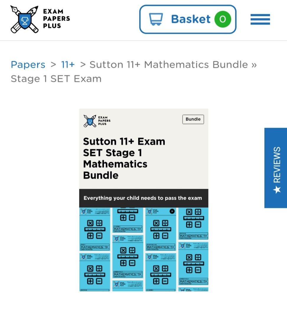 Sutton 11+ Exam paper plus 練習, 興趣及遊戲, 書本 & 文具, 書本及雜誌 - 補充練習 - Carousell