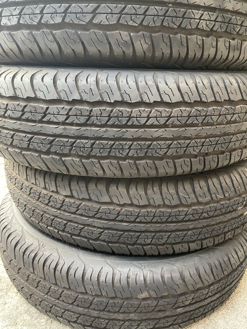 Suzuki Jimny Tires Dunlop AT20 Grandtrek 195 80 R15, Car Parts ...