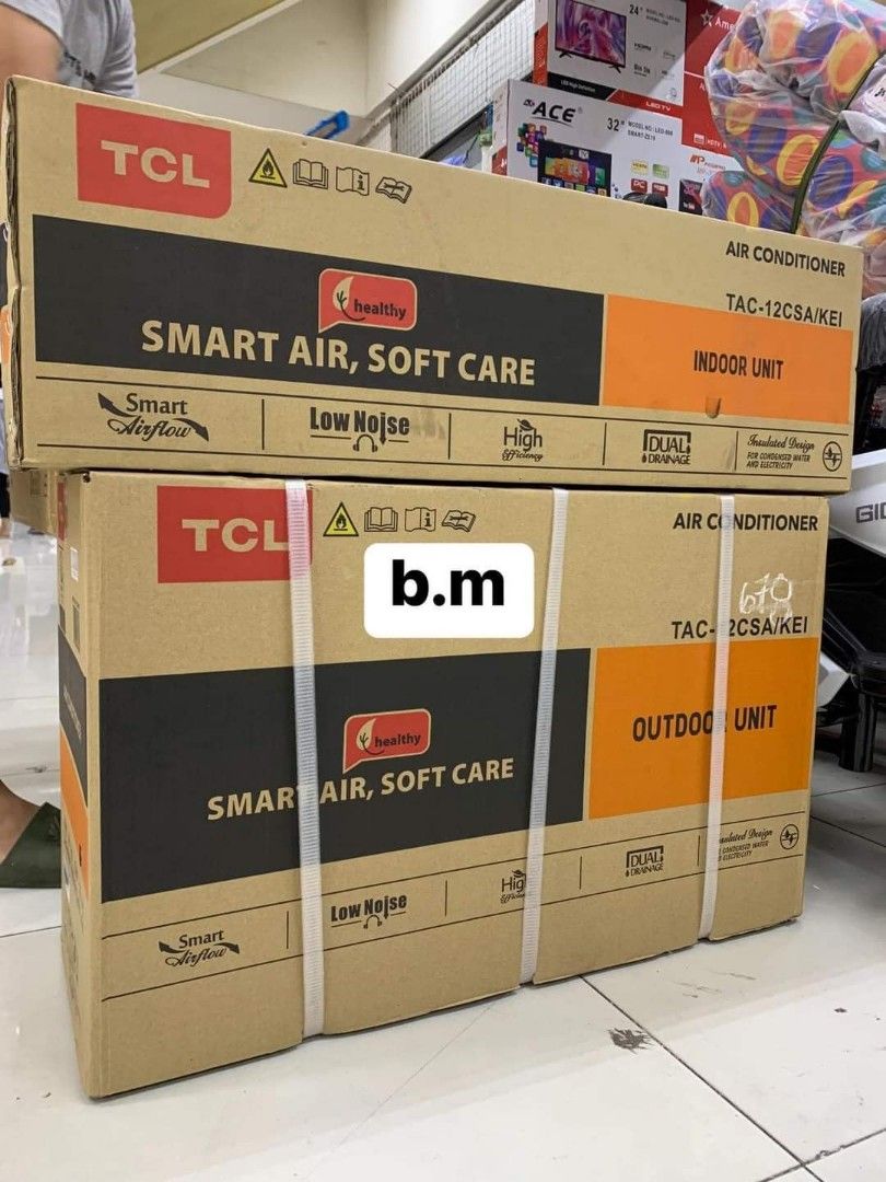 TCL 1.5hp Split Type Inverter Aircon, Furniture & Home Living, Home Improvement & Organization ...