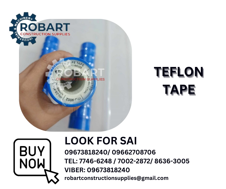 Teflon Tape, Commercial & Industrial, Construction Tools & Equipment on ...