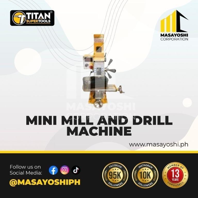 Titan Supertool Mini Mill and Drill Machine | Titan Supertool | Drill ...