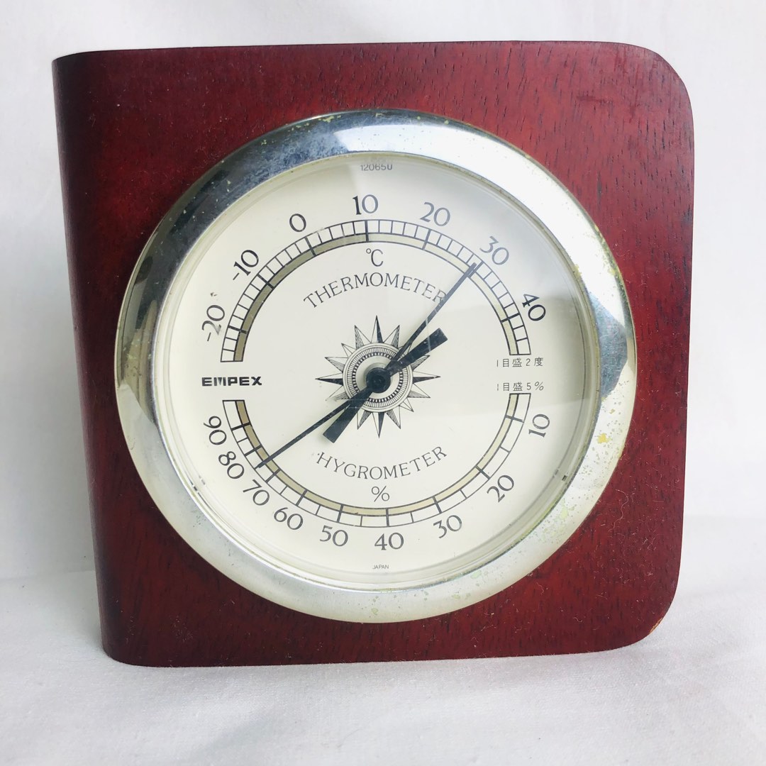 Vintage EMPEX EX Sensor Thermometer And Hygrometer, Hobbies & Toys ...