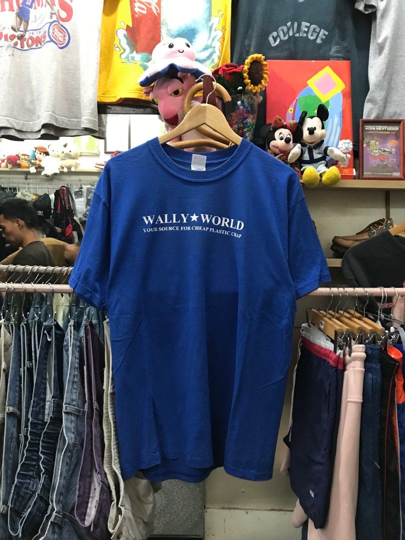 Vintage wally world, Men's Fashion, Tops & Sets, Tshirts & Polo Shirts ...