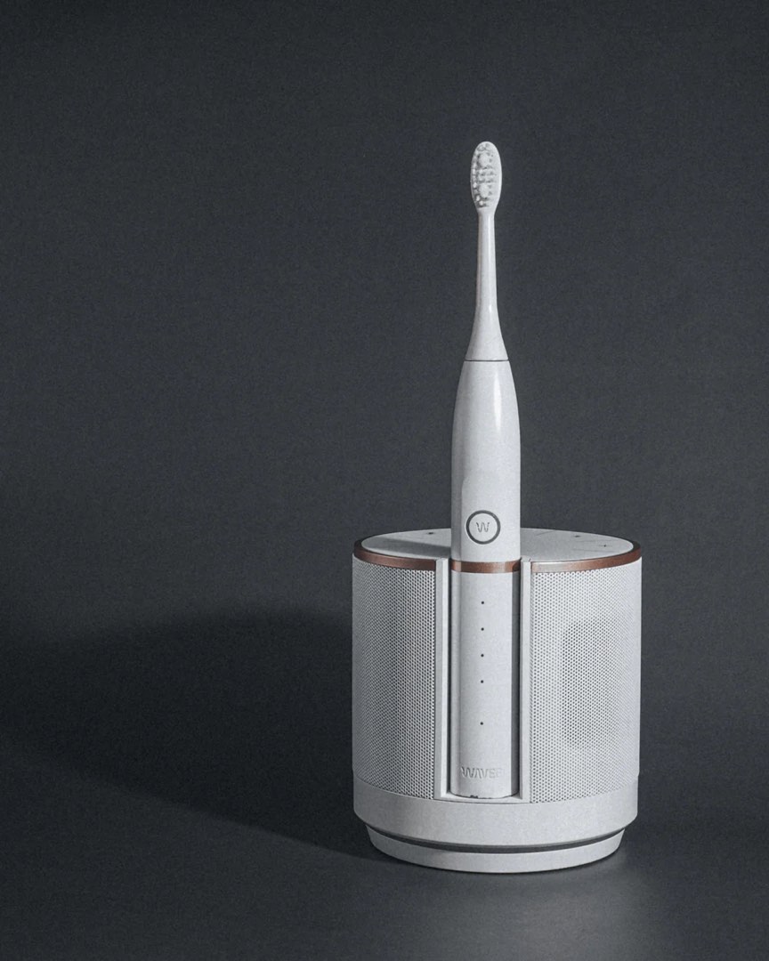 Wavee electrical toothbrush + Speakers (Alexa compatible), Audio ...