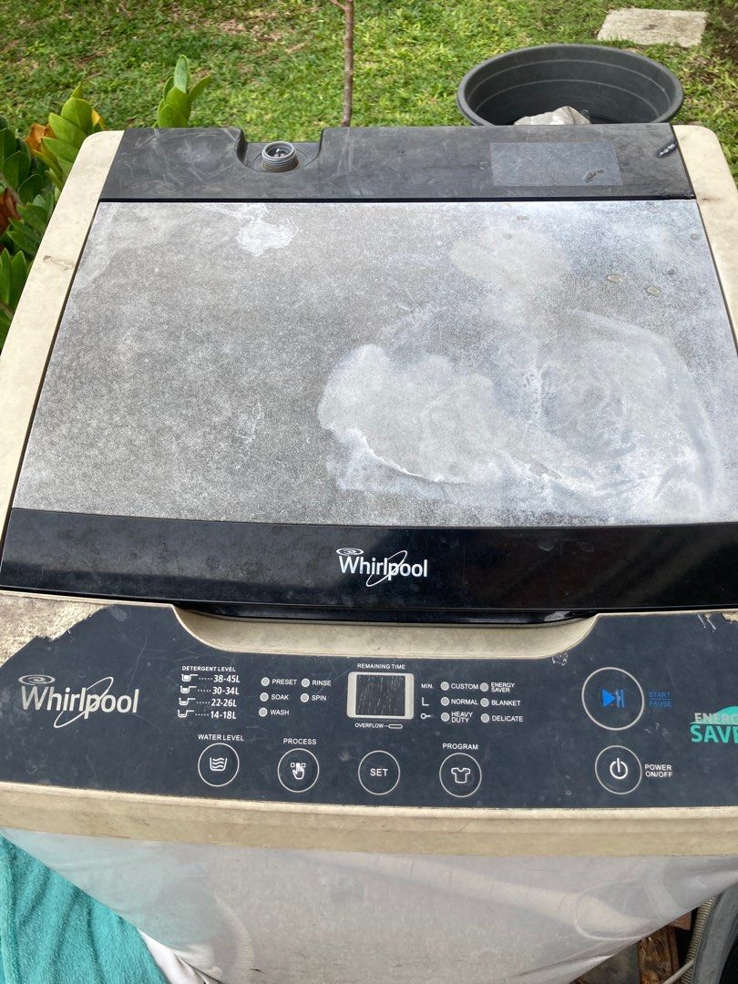 Whirlpool washing machine, TV & Home Appliances, Washing Machines and ...