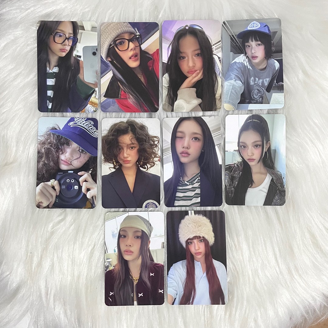 WTS LFB NewJeans How Sweet Weverse Album Photocards Minji Hanni Danielle Haerin Hyein Kpop Pcs ...