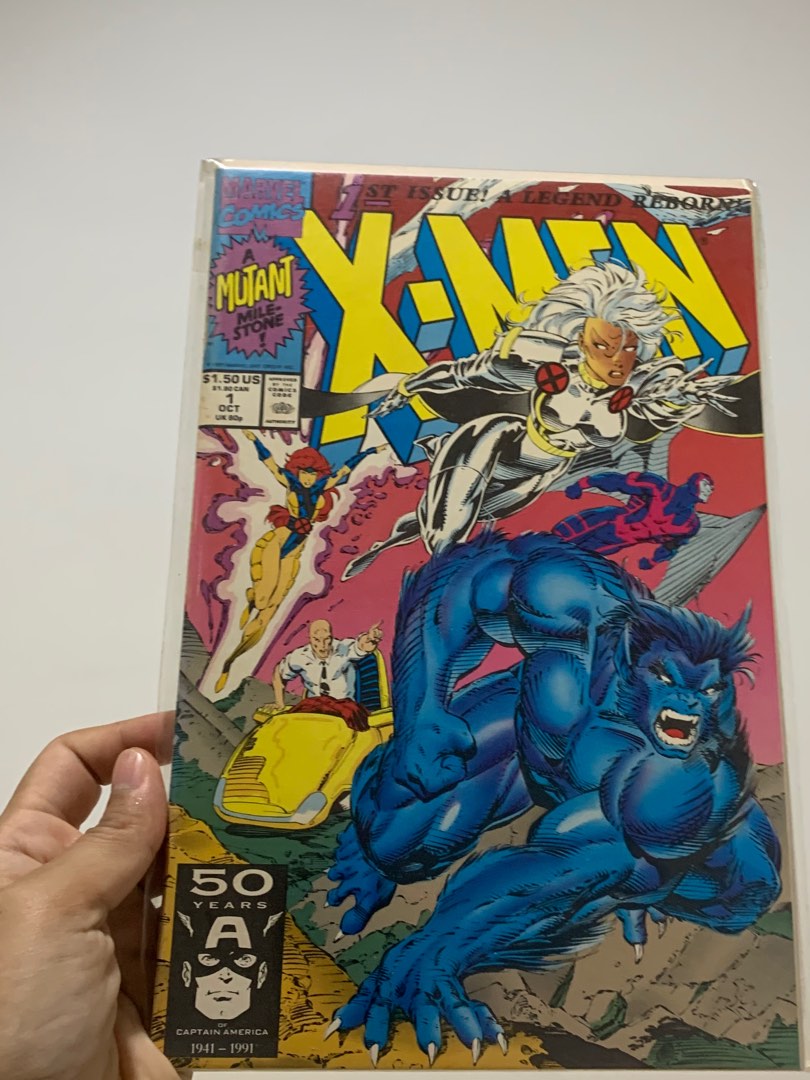 X-men #1st Issue Storm Mr Beast Variant, 1991 Marvel Comics, Hobbies ...