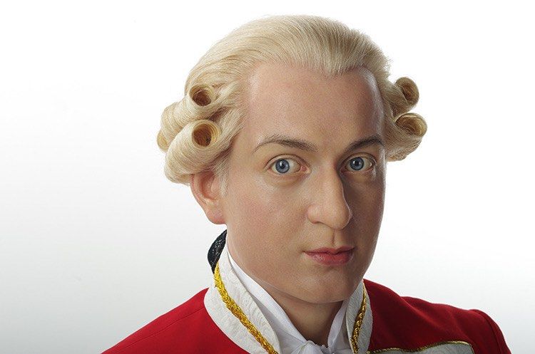 164cm Mozart Wolfgang Amadeus Life Size Wax Figure Statue on Carousell